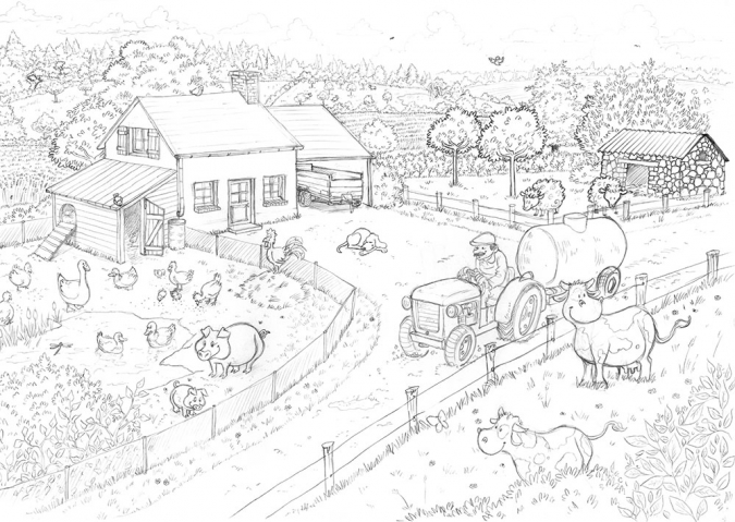 Ferme | Alexandre Chicot - Illustration et graphisme