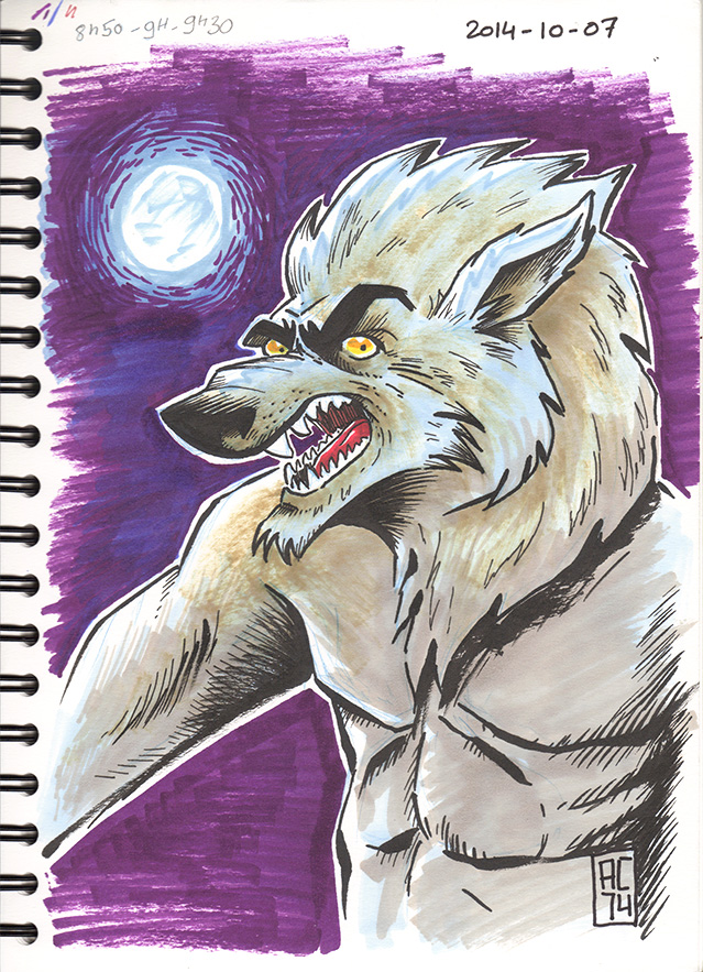 inktober20141007 | Alexandre Chicot EI - Illustration et graphisme