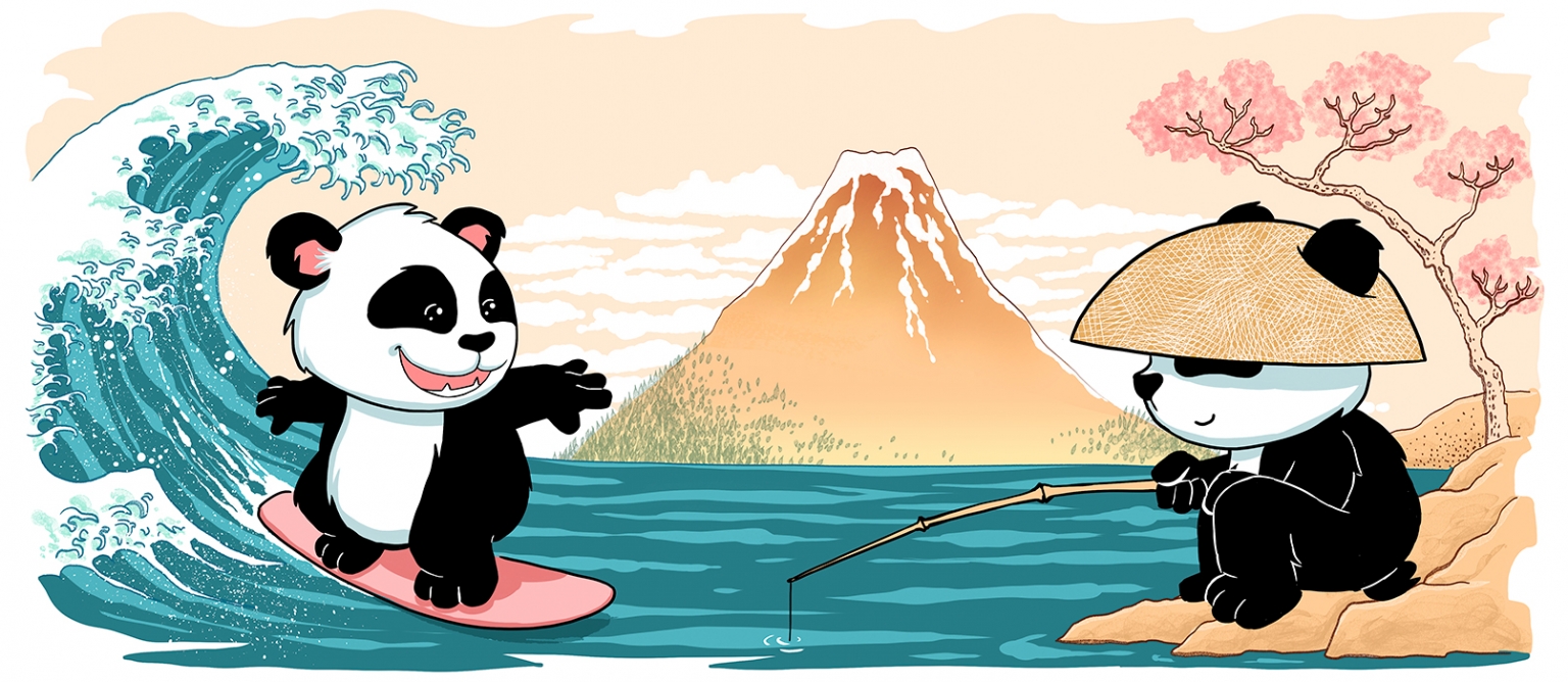 illustration-panda-couleur | Alexandre Chicot EI - Illustration et ...